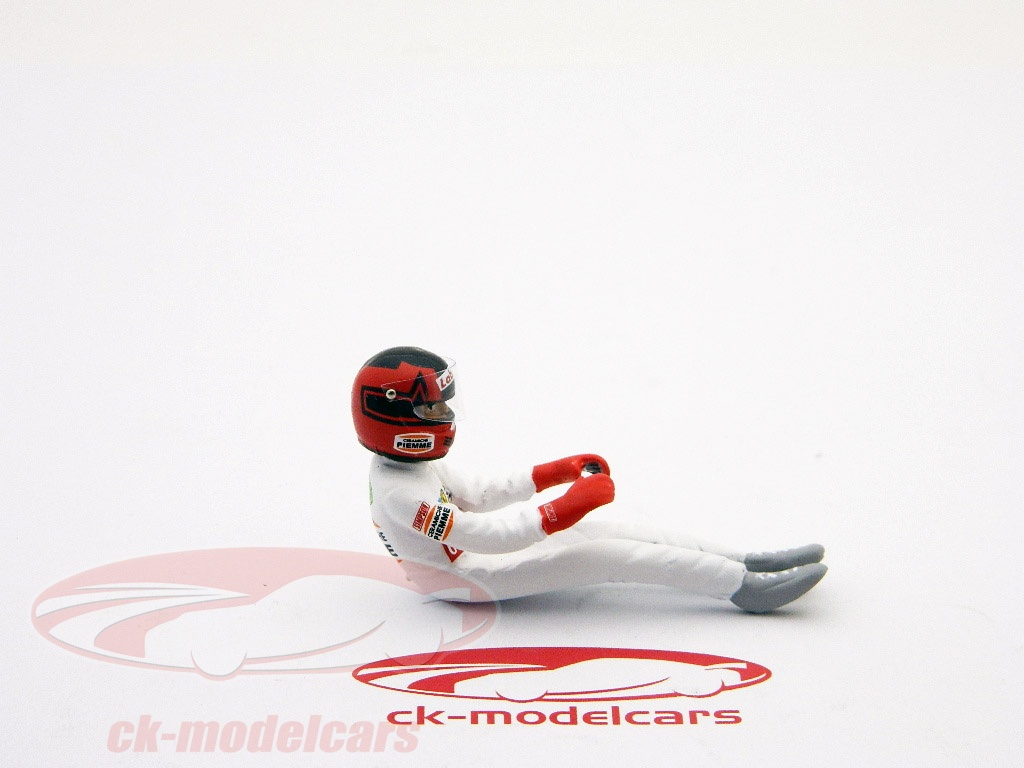 TopModelCollection 1:18 G. Villeneuve driver figure formula one 1982 ...