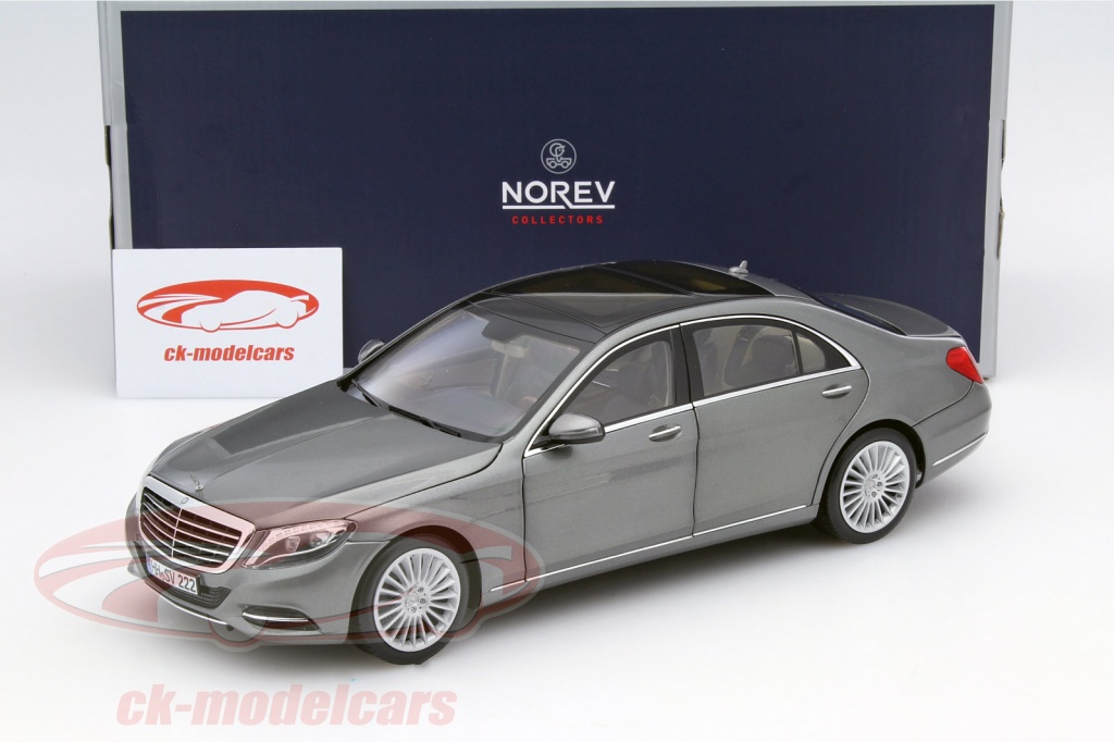 Norev 1:18 Mercedes-Benz S-Class (V222) Year 2013 silver 183481 model ...