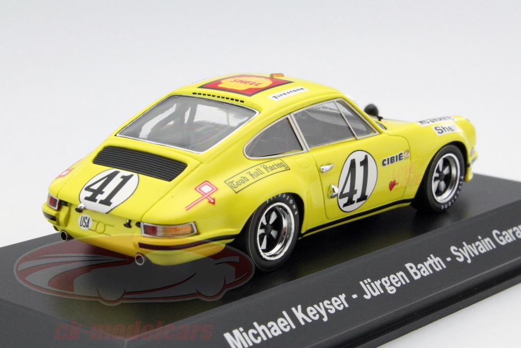 Spark 1:43 Porsche 911 S/T #41 24h LeMans 1972 Garant, Barth, Keyser WAX02020033 modèle voiture ...