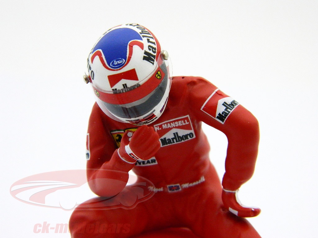 TopModelCollection 1:18 N. Mansell driver figure formula one 1990 ...