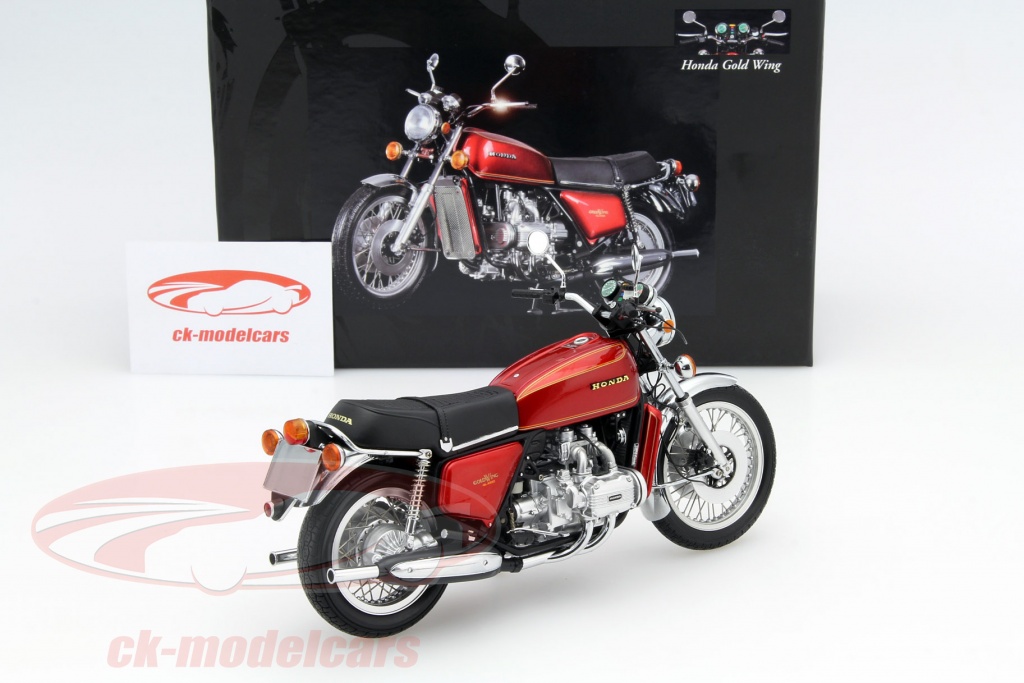 Minichamps 1:12 Honda Goldwing jaar 1975 rood 122161601 model auto ...