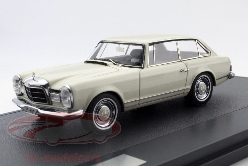 Matrix 1:43 Mercedes-Benz 230 SLX Frua Combi Year 1966 white MX51302 ...