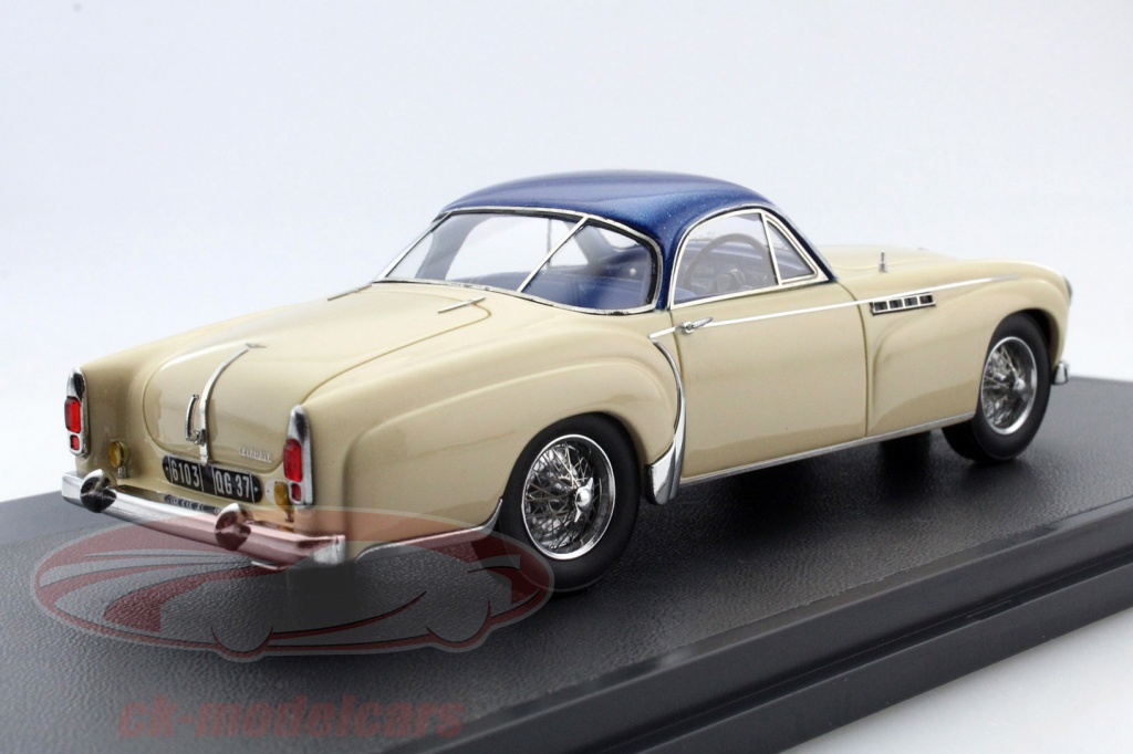 Matrix 1:43 Delahaye 236 Chapron Year 1953 blue / ivory MX50408-011 ...