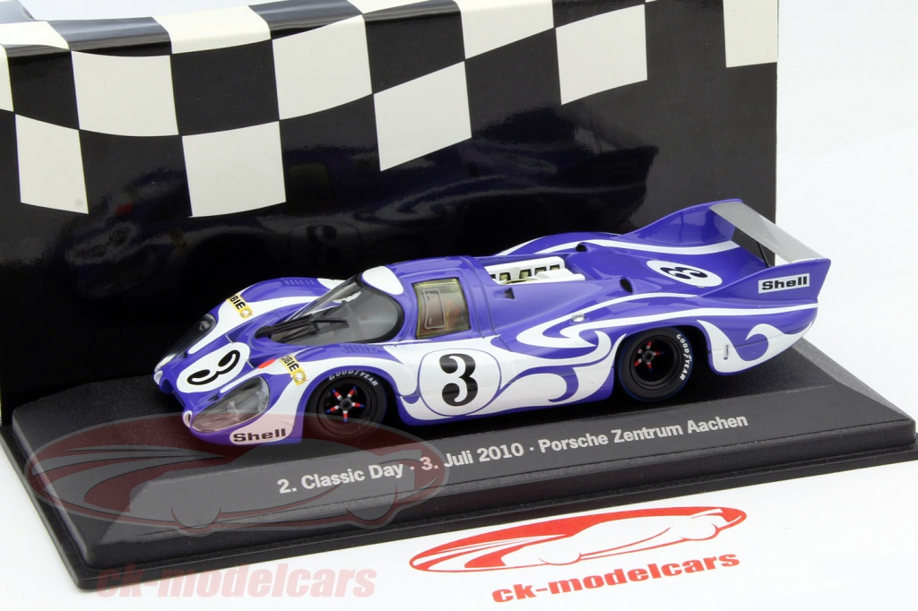 Minichamps 1:43 Porsche 917L Practice Car #3 24h LeMans 1970 Larrousse ...