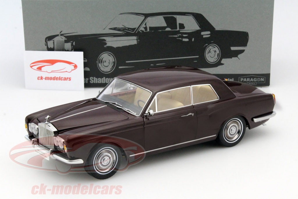 ParagonModels 1:18 Rolls Royce MPW 2 Doors Coupe LHD Year 1968 burgundy ...