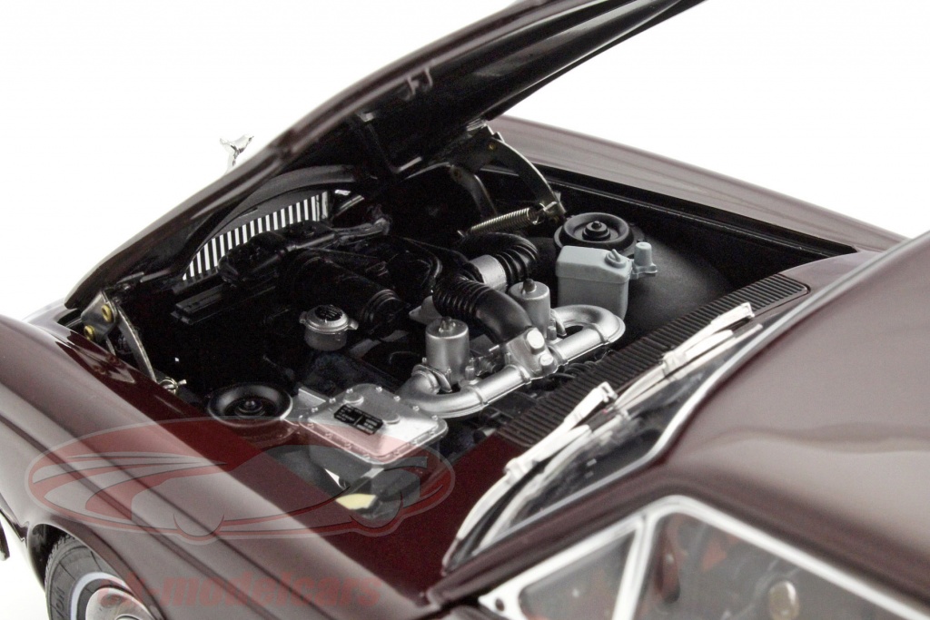 ParagonModels 1:18 Rolls Royce MPW 2 Doors Coupe LHD Year 1968 burgundy ...