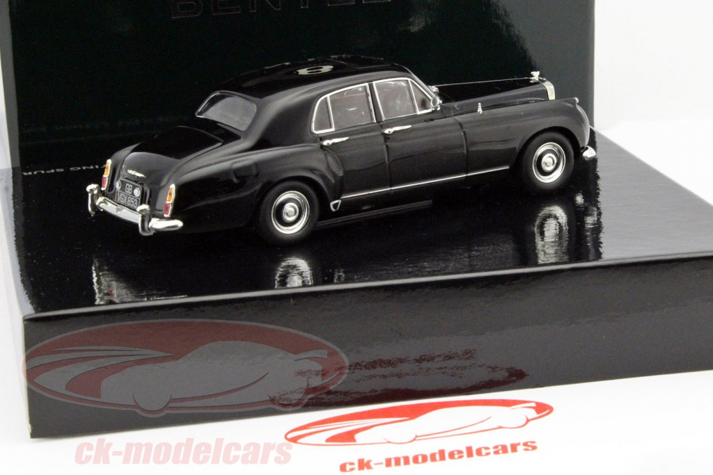 Minichamps 1:43 Bentley SI Continental Flying Spur Year 1957 black ...