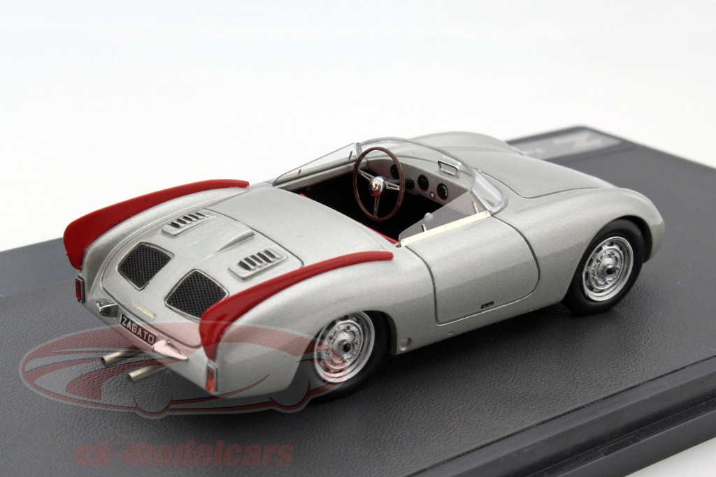 Matrix 1:43 Porsche 356 Zagato Spyder 年 1958 銀 MX41607-061 モデル 車 ...