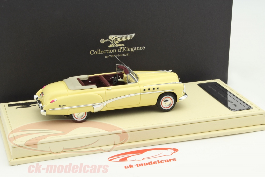 True Scale 1:43 Buick Roadmaster Convertible Year 1949 beige ...
