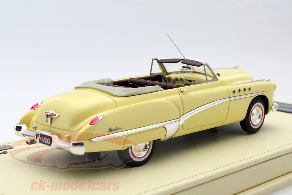 True Scale 1:43 Buick Roadmaster Convertible Year 1949 beige ...
