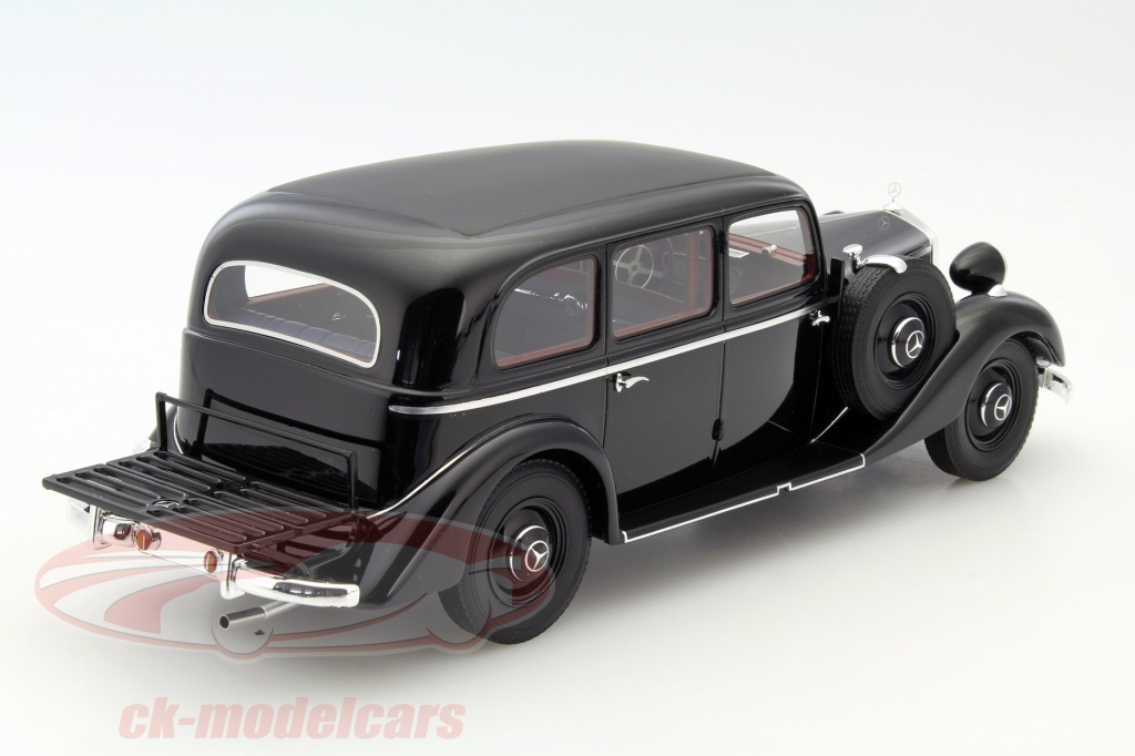 BoS-Models 1:18 Mercedes-Benz 260D Year 1937 black BOS065 model car ...