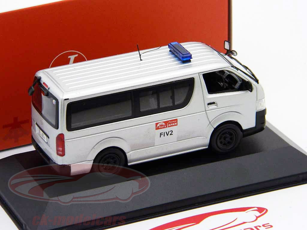 JCollection 1:43 Toyota Hiace Van model 2008 Rally Japan Car Service ...