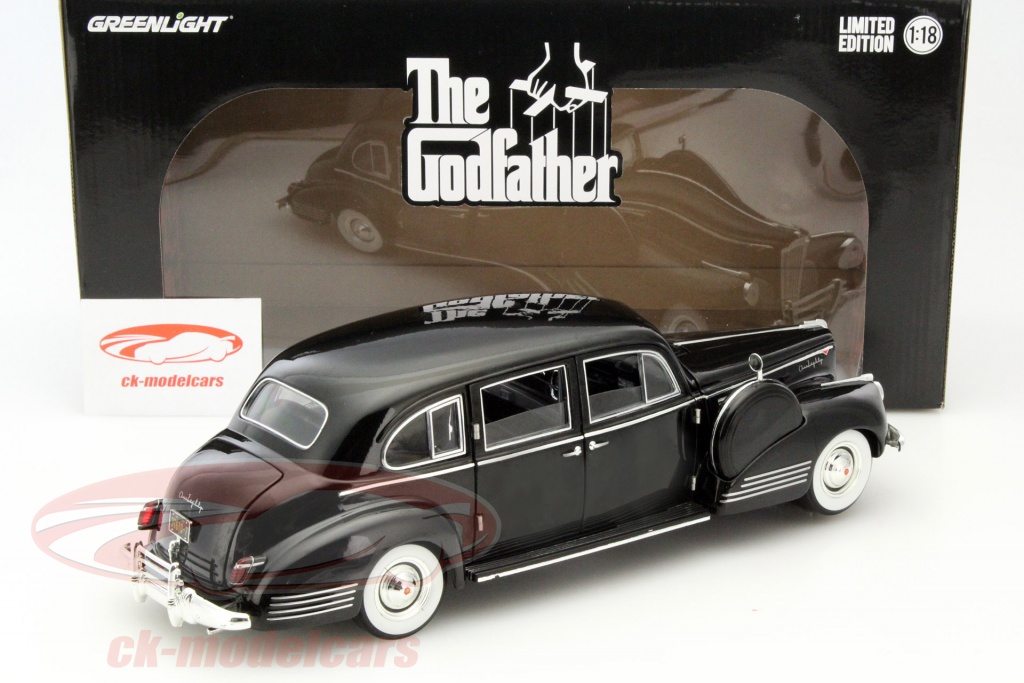 Greenlight 1:18 Packard Super Eight One-Eighty The Godfather 1972 black ...