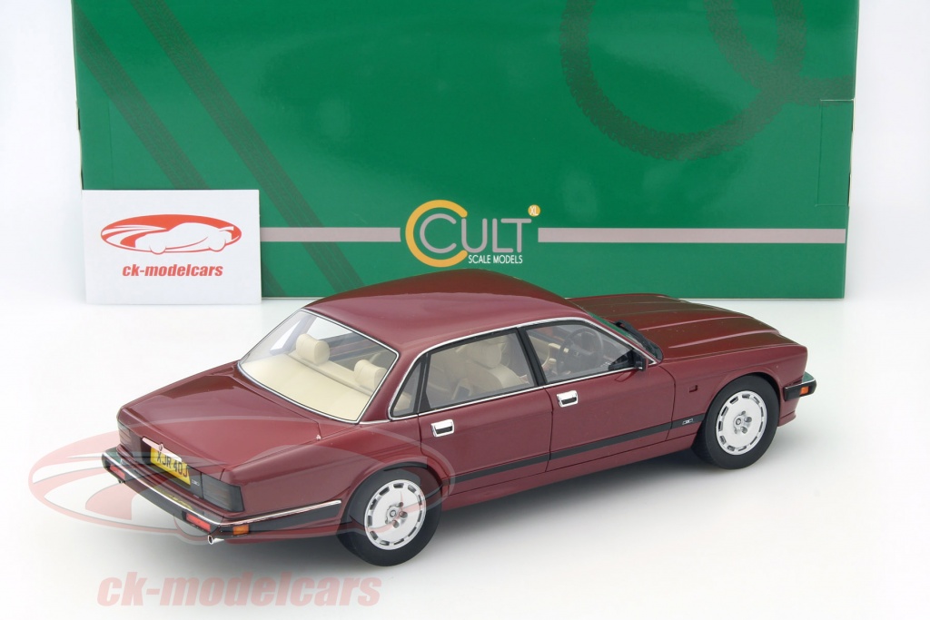 Cult Scale Models 1:18 Jaguar XJR XJ40 Regency Year 1990 red metallic ...