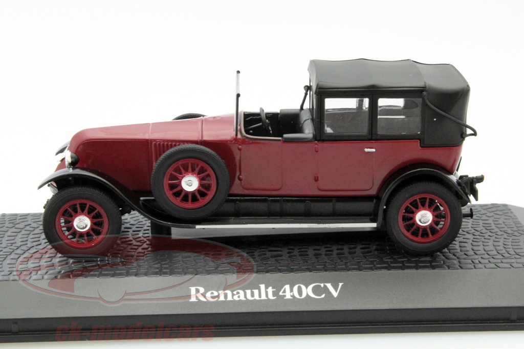 Norev 1:43 Renault 40 CV Gaston Doumergue 1924 dark red CK31939 model ...