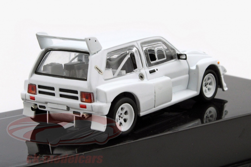 Ixo 1:43 MG Metro 6R4 Plain Body Version 1985 white MDCS015 model car ...