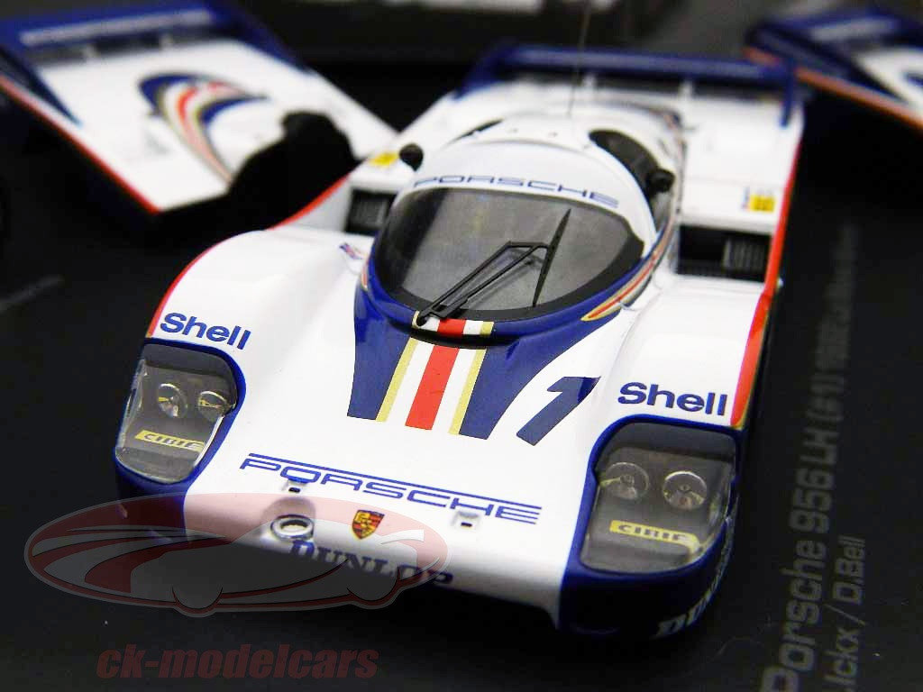 HPI 1:43 Porsche 956 LH 3-Car Set Winner 24h LeMans 1982 8037 model car ...