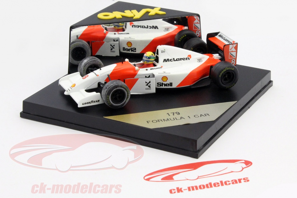 Onyx 1:43 Ayrton Senna McLaren MP4/8 #8 formula 1 1993 5601673301798 model car 5601673301798 ...