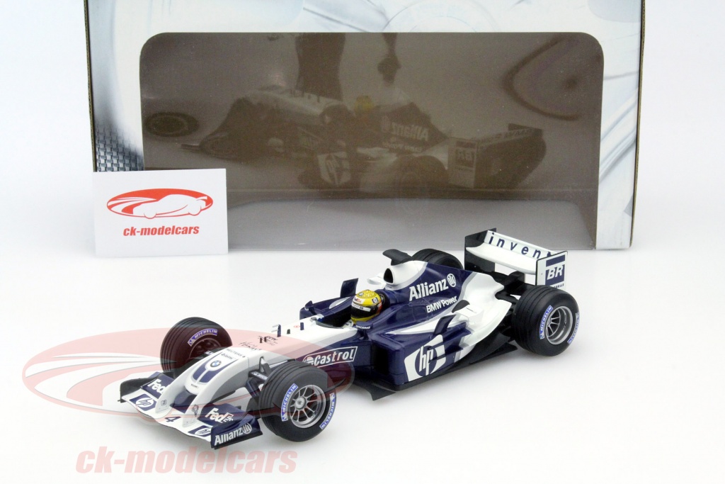 HotWheels 1:18 Ralf Schumacher Williams BMW FW26 #4 formula 1 2004 ...