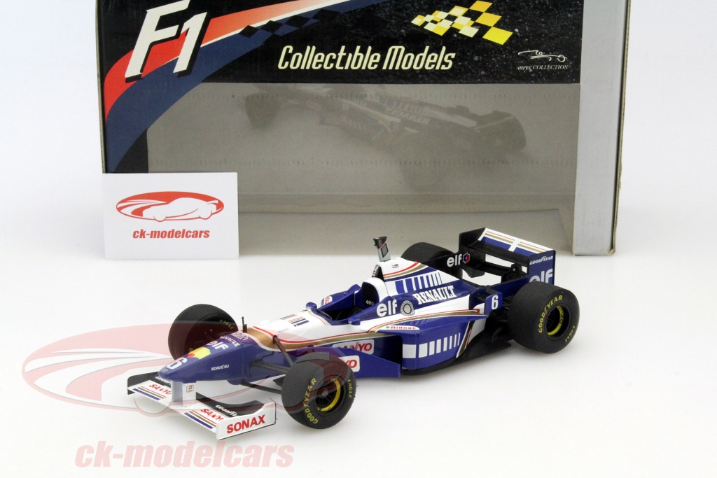 Onyx 1:18 Jacques Villeneuve Williams FW18 #6 formula 1 1996 6008 model car 6008 5601673360085