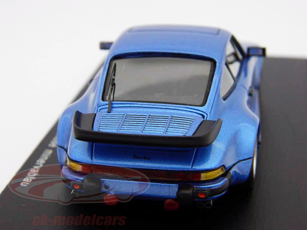 Spark 1:43 Porsche 911 Turbo plat et minerva bleu / bleu minerva MP013 ...