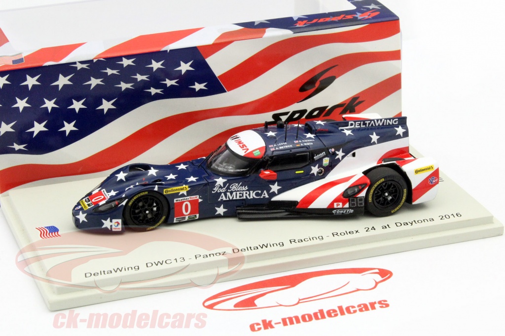 Spark 1:43 DeltaWing DWC13 #0 24h Daytona 2016 Panoz DeltaWing Racing ...