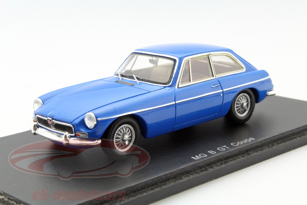 Spark 1:43 MG B GT Coupe 年 1967 ブルー S4140 モデル 車 S4140 9580006941404
