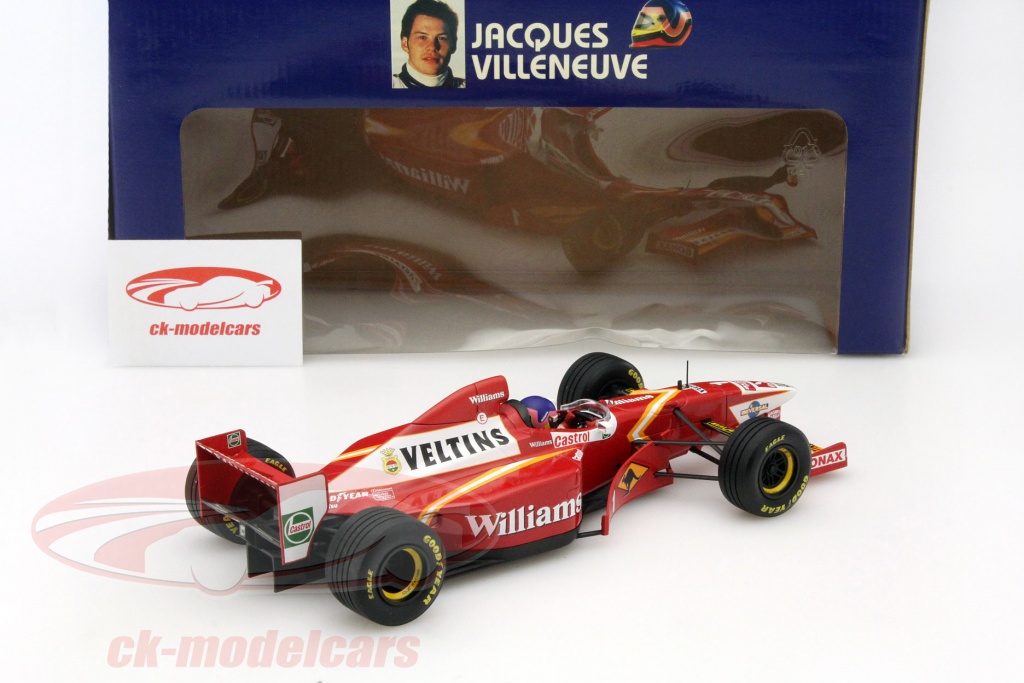 Minichamps 1:18 J. Villeneuve Williams Megachrome Launch Version FW20 ...