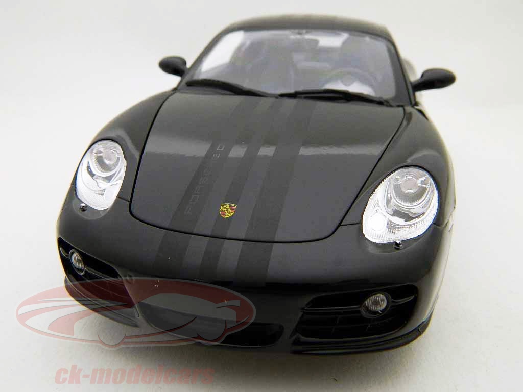 Welly 1:18 Porsche Cayman S Design Edition 1 noir / blanc MAP02103008 modèle voiture MAP02103008