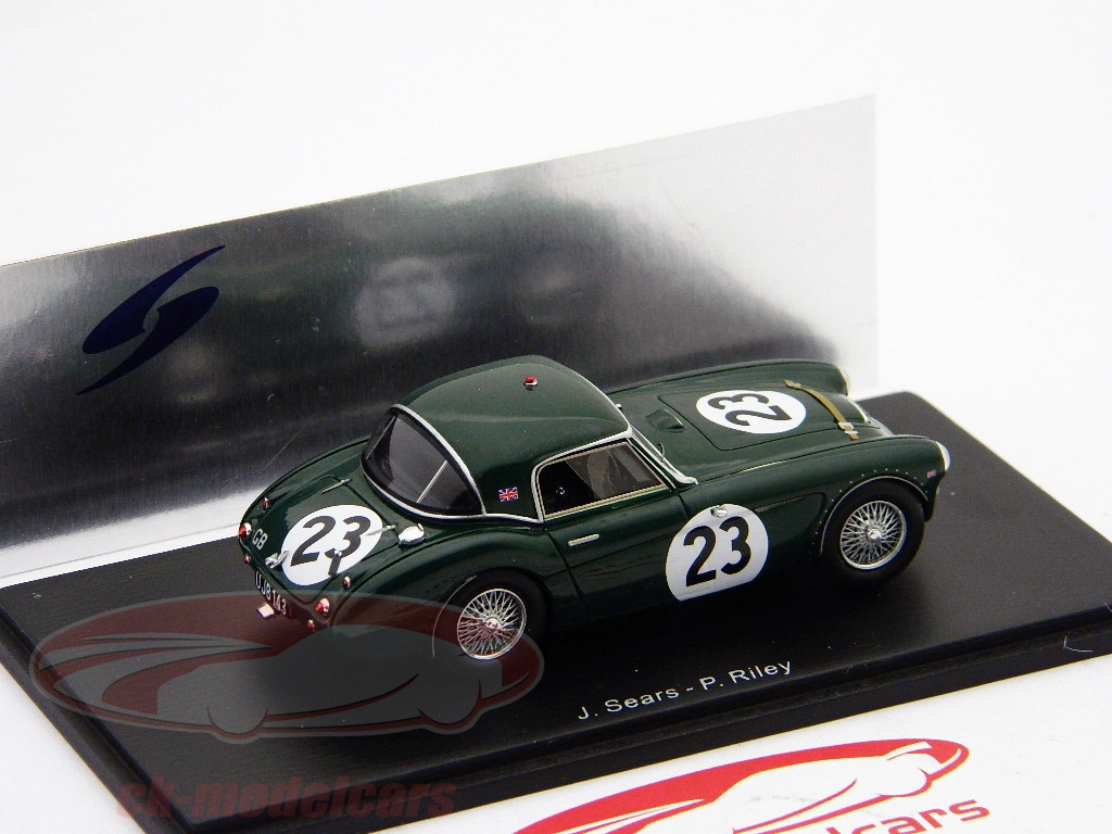 Spark 1:43 Austin Healey 3000 #23 J. Sears, J. Riley 24h LeMans 1960 ...
