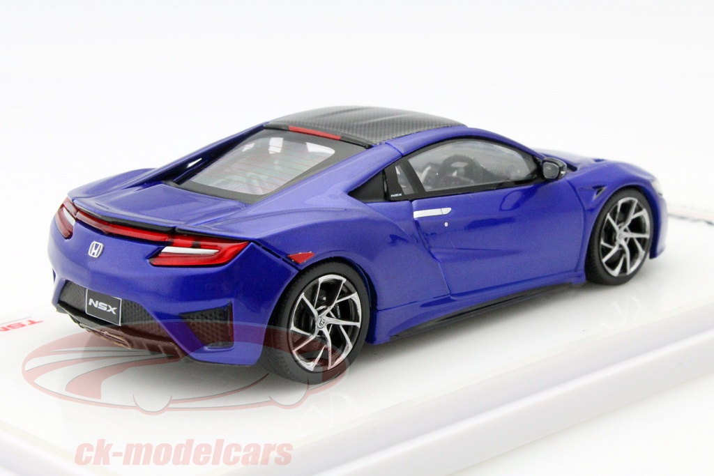 True Scale 1:43 Honda NSX RHD Year 2017 blue TSM164390 model car ...