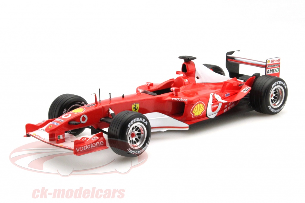 HotWheels 1:18 Rubens Barrichello Ferrari F2003-GA #2 formula 1 2003 ...