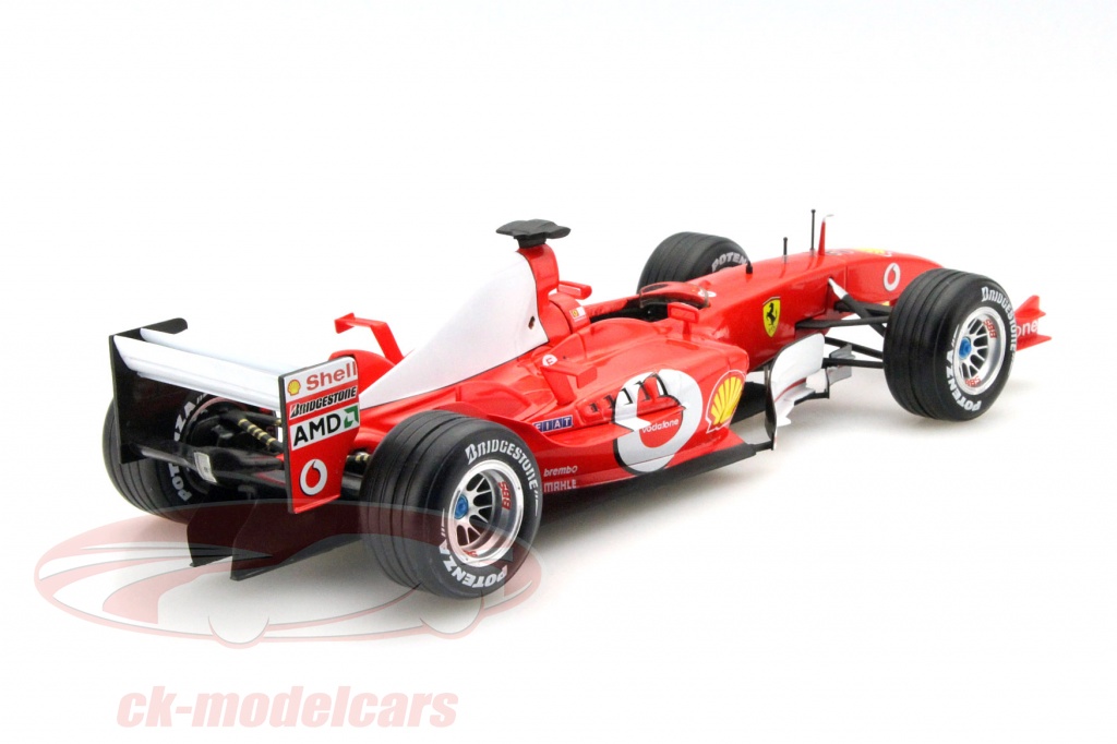 HotWheels 1:18 Rubens Barrichello Ferrari F2003-GA #2 formula 1 2003 ...