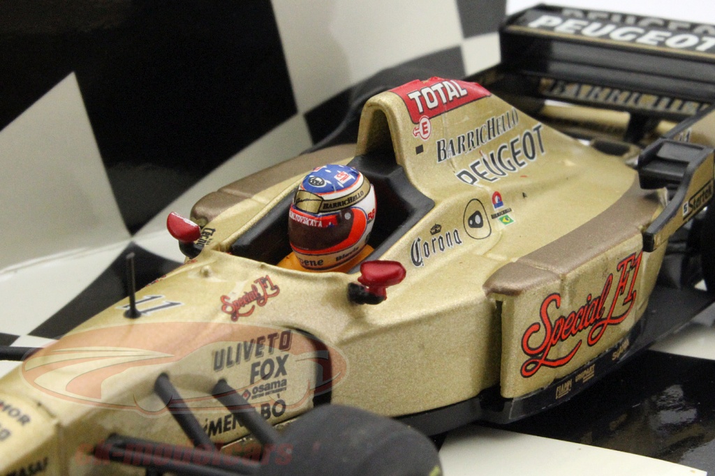Minichamps 1:43 Rubens Barrichello Jordan 196 #11 formula 1996 ...