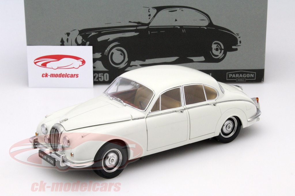 ParagonModels Daimler 250 V8 LHD Baujahr 1967 weiß 1:18 Paragon Models ...