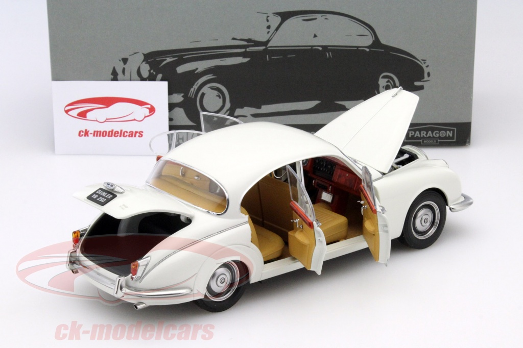 ParagonModels Daimler 250 V8 LHD année 1967 blanc 1:18 Paragon Models ...