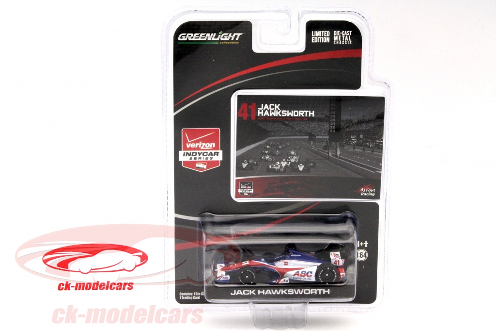 Greenlight 1:64 Jack Hawksworth #41 IndyCar Series 10745 modelo coche ...