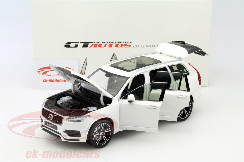 Welly 1:18 Volvo XC90 Year 2015 white GTA 11009w model car 11009w ...