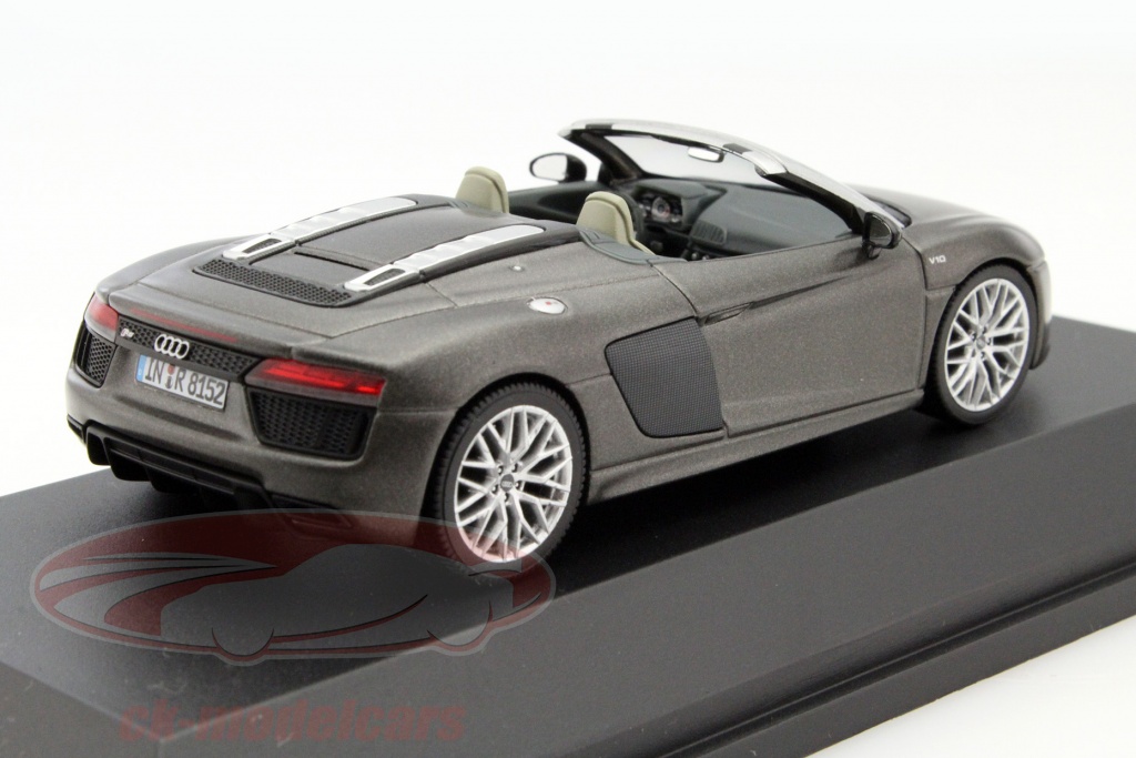 Herpa 1:43 Audi R8 Spyder V10 argus matt braun 5011618533 Modellauto ...