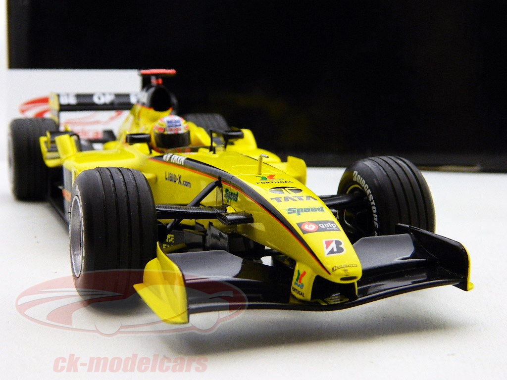 Minichamps 1:18 T. Monteiro Jordan Toyota EJ15 Fórmula 1 2005 100050018 ...
