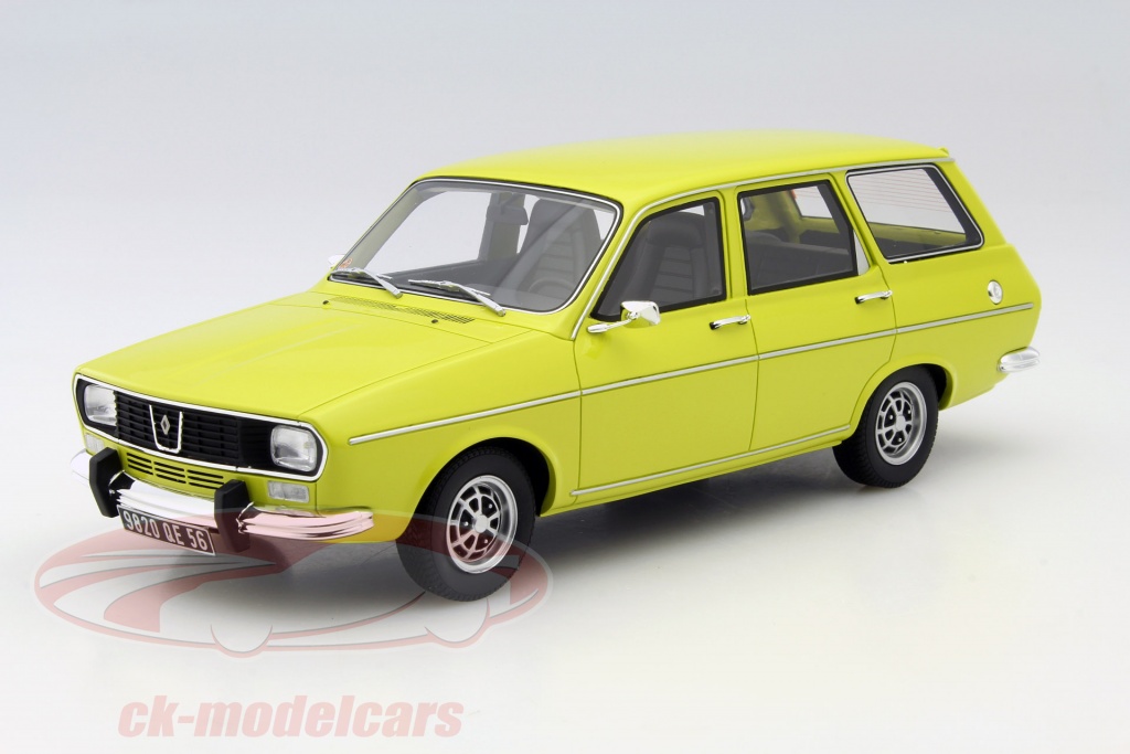 Ottomobile 1:18 Renault 12 Break TS Year 1969 yellow OT208 model car ...
