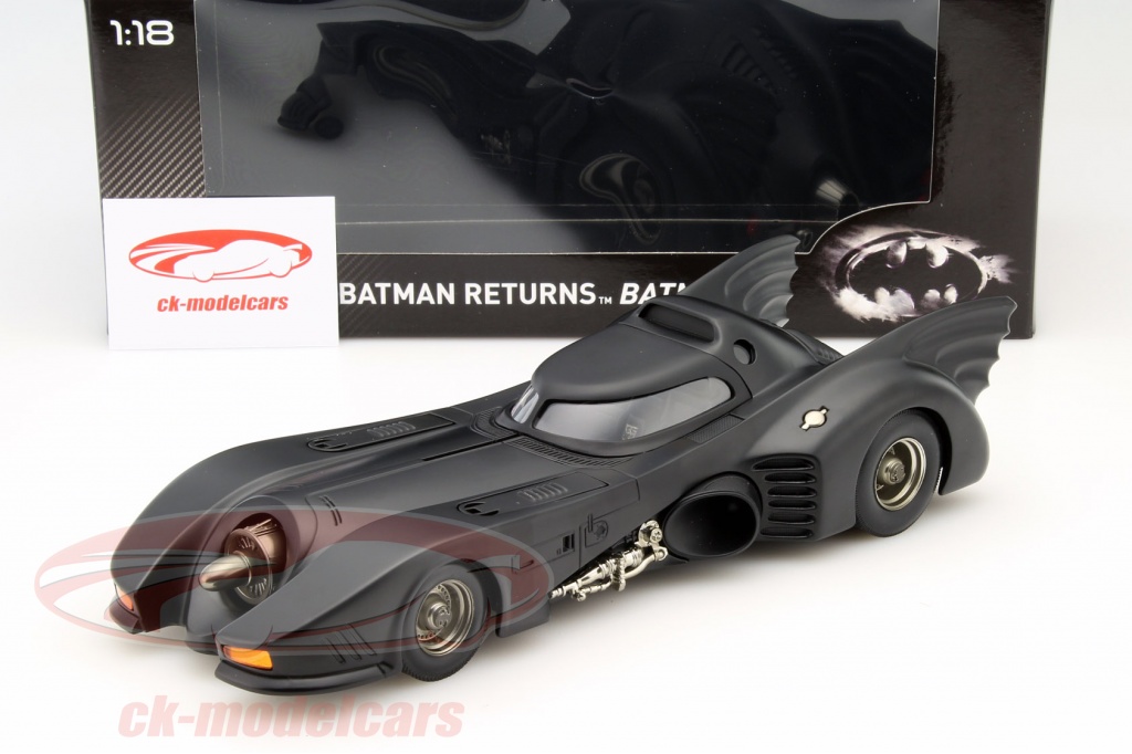 HotWheels 1:18 Batmobile van de Film Batman Returns 1992 zwart CMC96 ...
