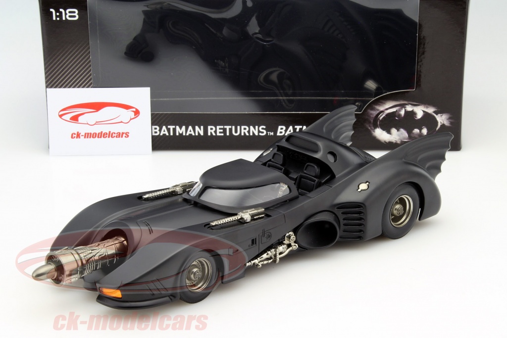 HotWheels 1:18 Batmobile van de Film Batman Returns 1992 zwart CMC96 ...