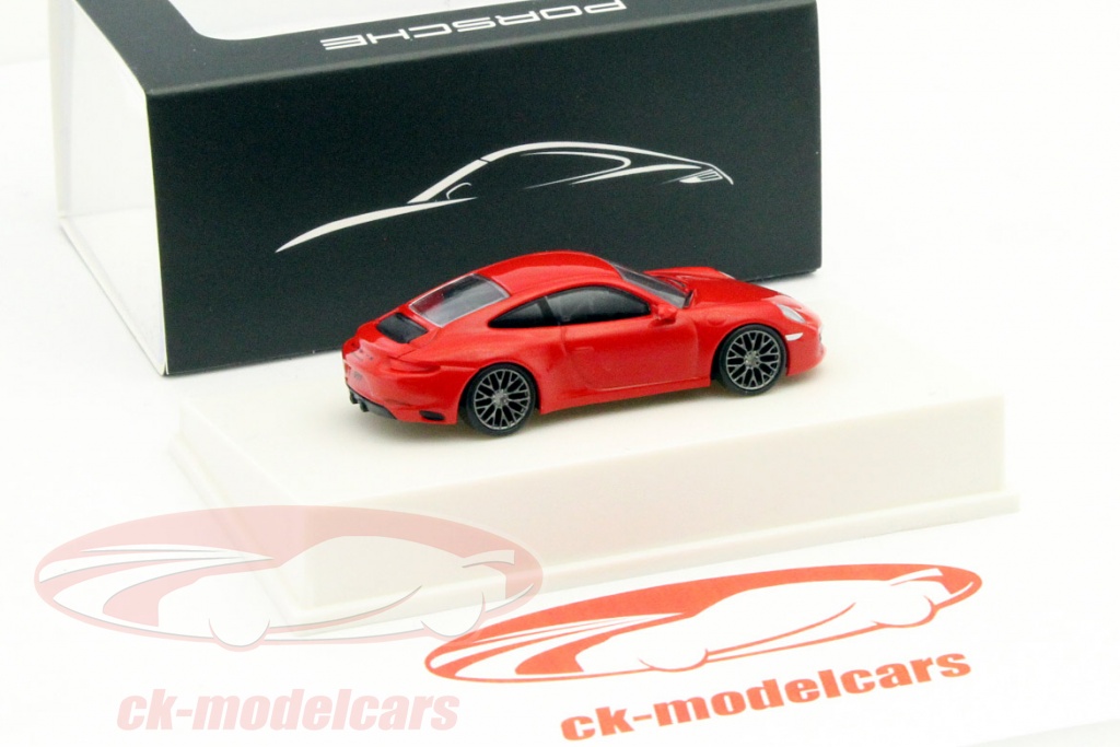 Spark 1:87 Porsche 911 Carrera S rot WAX02300002 Modellauto WAX02300002