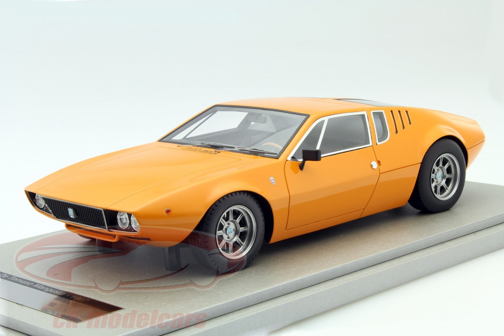 Tecnomodel 1:18 De Tomaso Mangusta Year 1971 gloss orange TM18-24B ...
