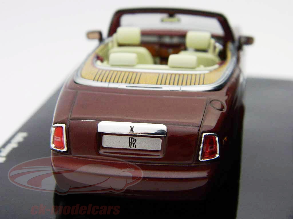 Minichamps 1:43 Rolls-Royce Phantom Drophead Coupe red metallic ...