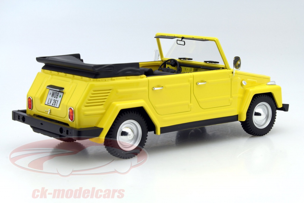 Cult Scale Models 1:18 Volkswagen VW 181 amarillo CML026 modelo coche ...