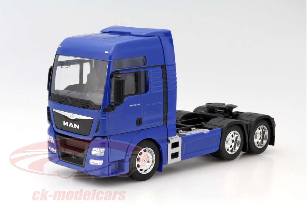 Welly 1:32 MAN TGX (6x4) blue 32650Lb model car 32650Lb 4891761326517