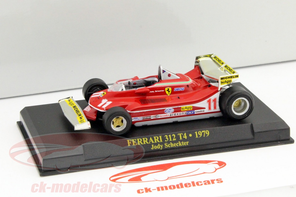 Altaya 1:43 Jody Scheckter Ferrari 312T4 #11 World Champion formula 1 1979 CK33658 model car CK33658
