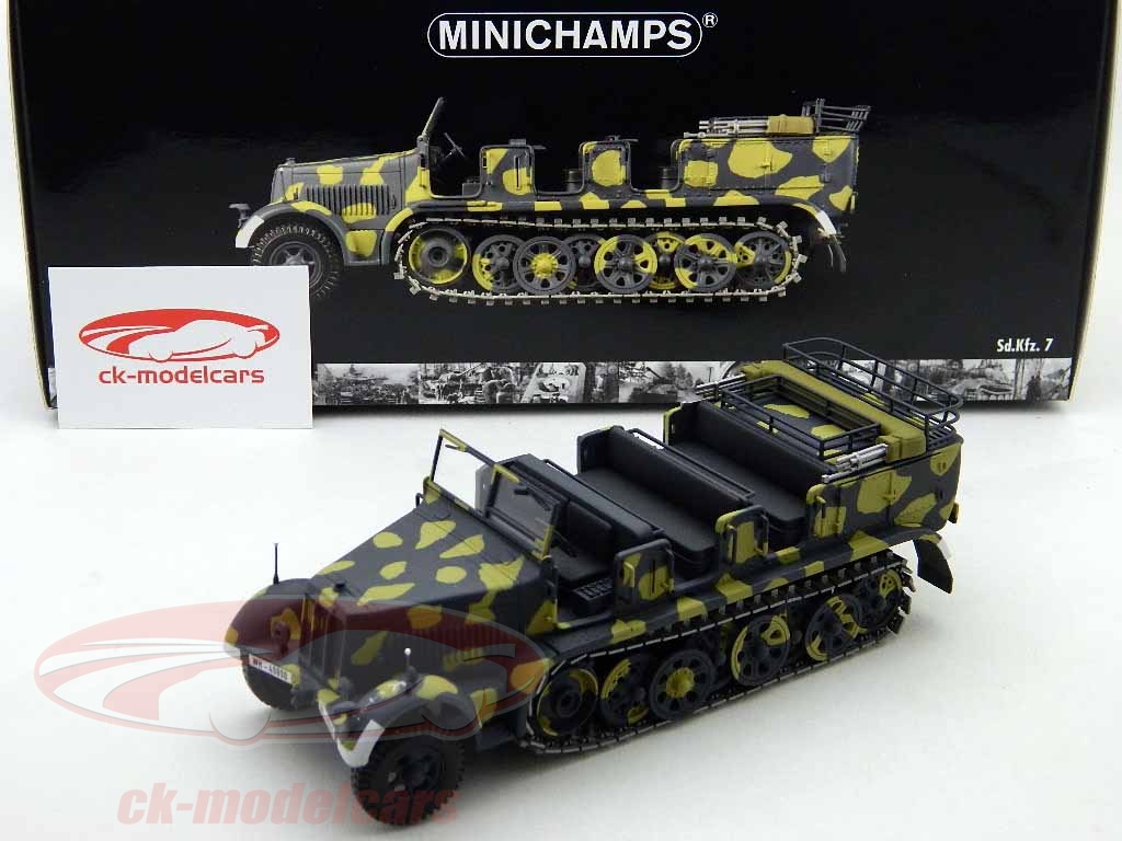 Minichamps 1:18 Sd.Kfz.7 Personen Transporter Heeres Flak-Artillerie ...